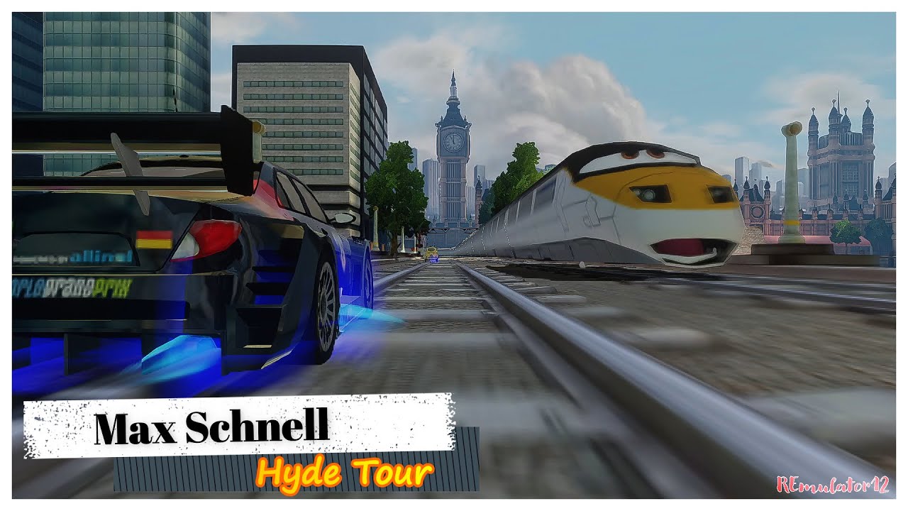 Cars 2 The Video Game | Max Schnell - Battle Race | Hyde Tour 2 Laps ...