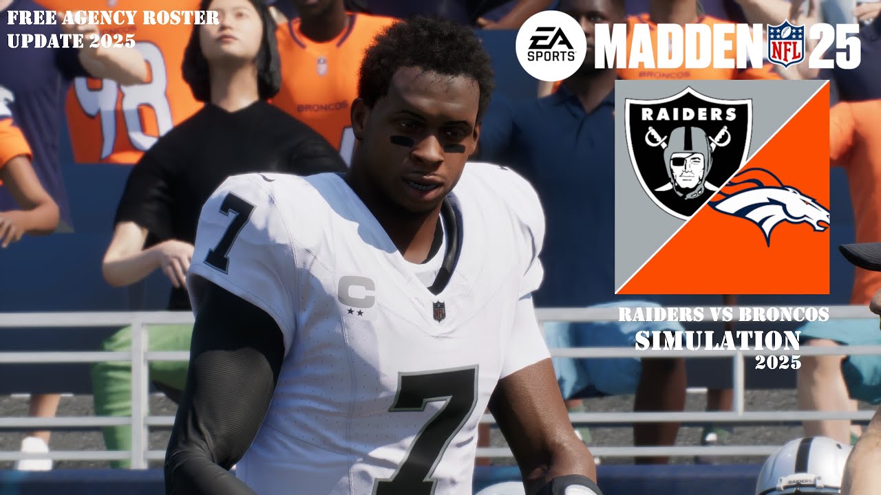 Madden 25 Geno Smith Raiders vs Dre Greenlaw Broncos Sim (Madden 26 ...