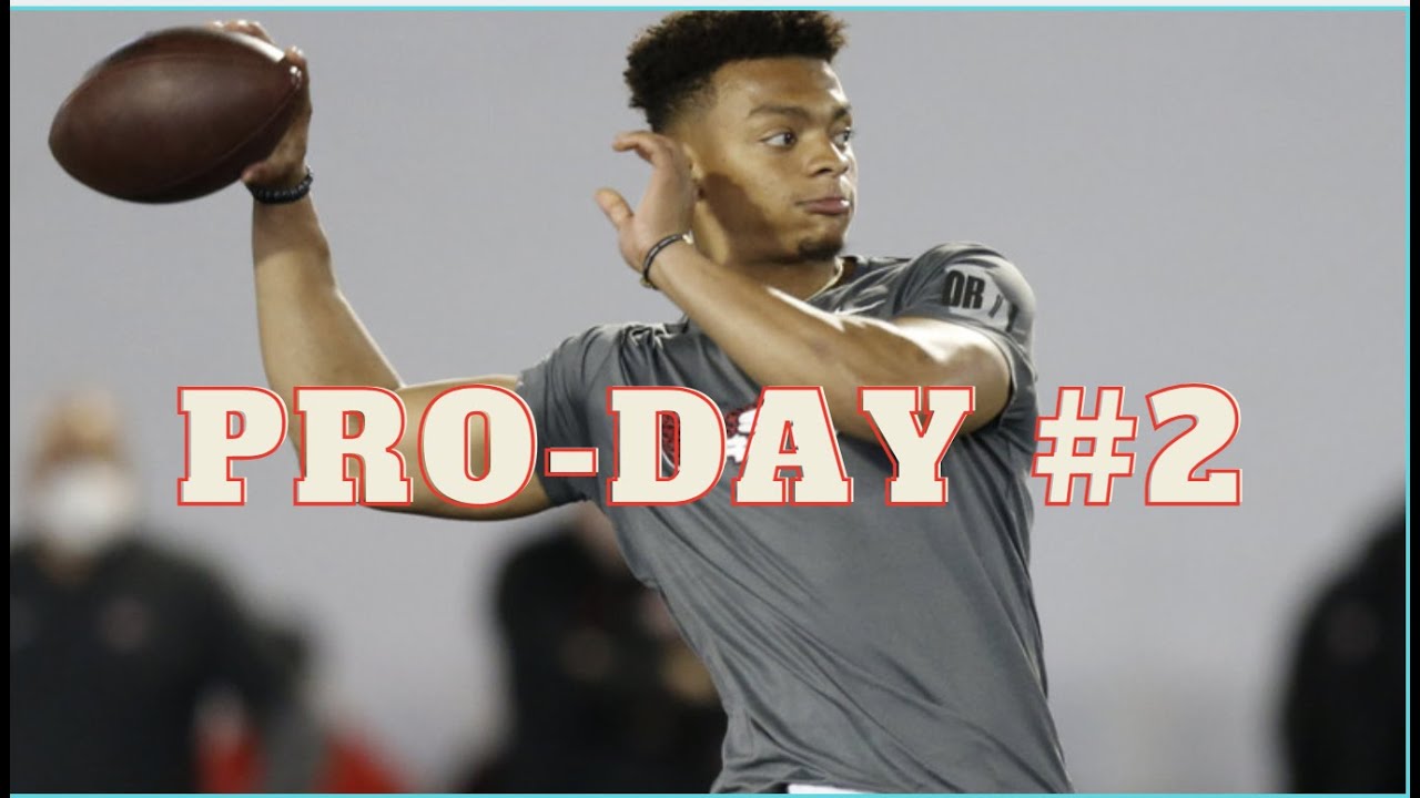 Justin Fields Pro Day - YouTube