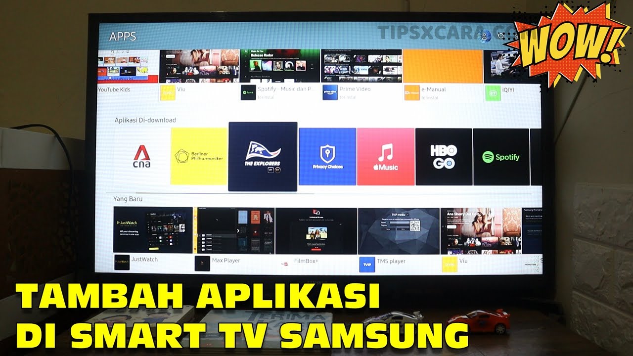 Cara Download & Install Aplikasi Baru di Smart TV Samsung #TIPSXCARACOM ...