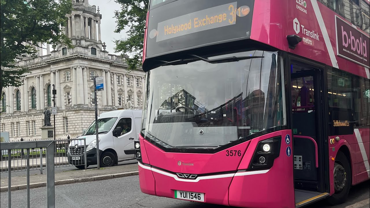 Translink Metro | Route: 3d to Holywood Exchange | Full Route Visual ...
