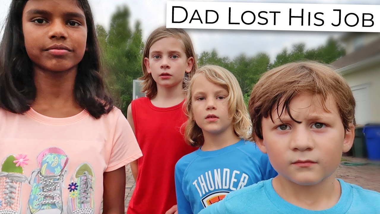 Our Dad LOST His Job 😳 - YouTube
