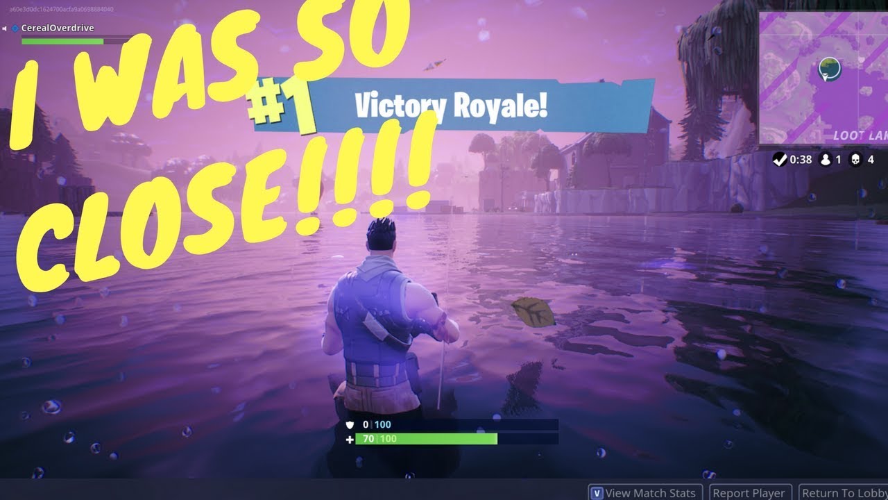 Fortnite Battle Royale: A Top 10 Finish - YouTube