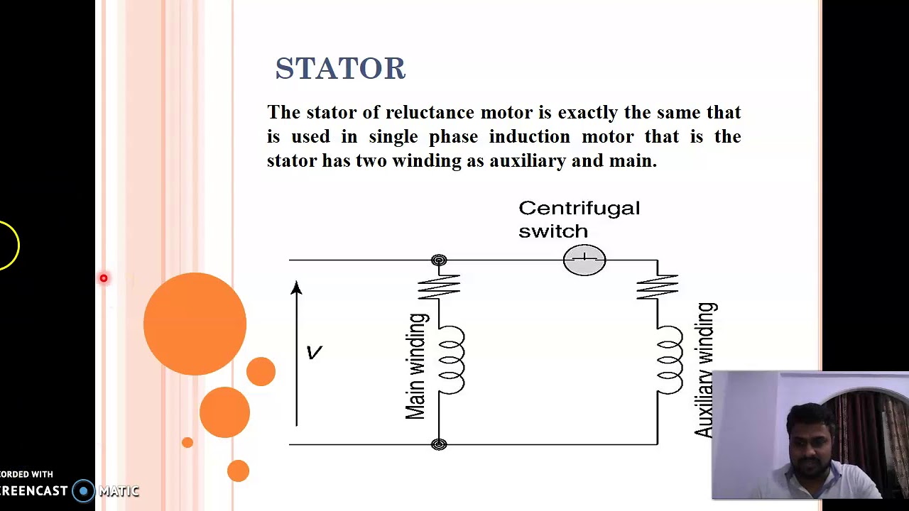 Reluctance motors (Single Phase Synchronous Motor) - YouTube