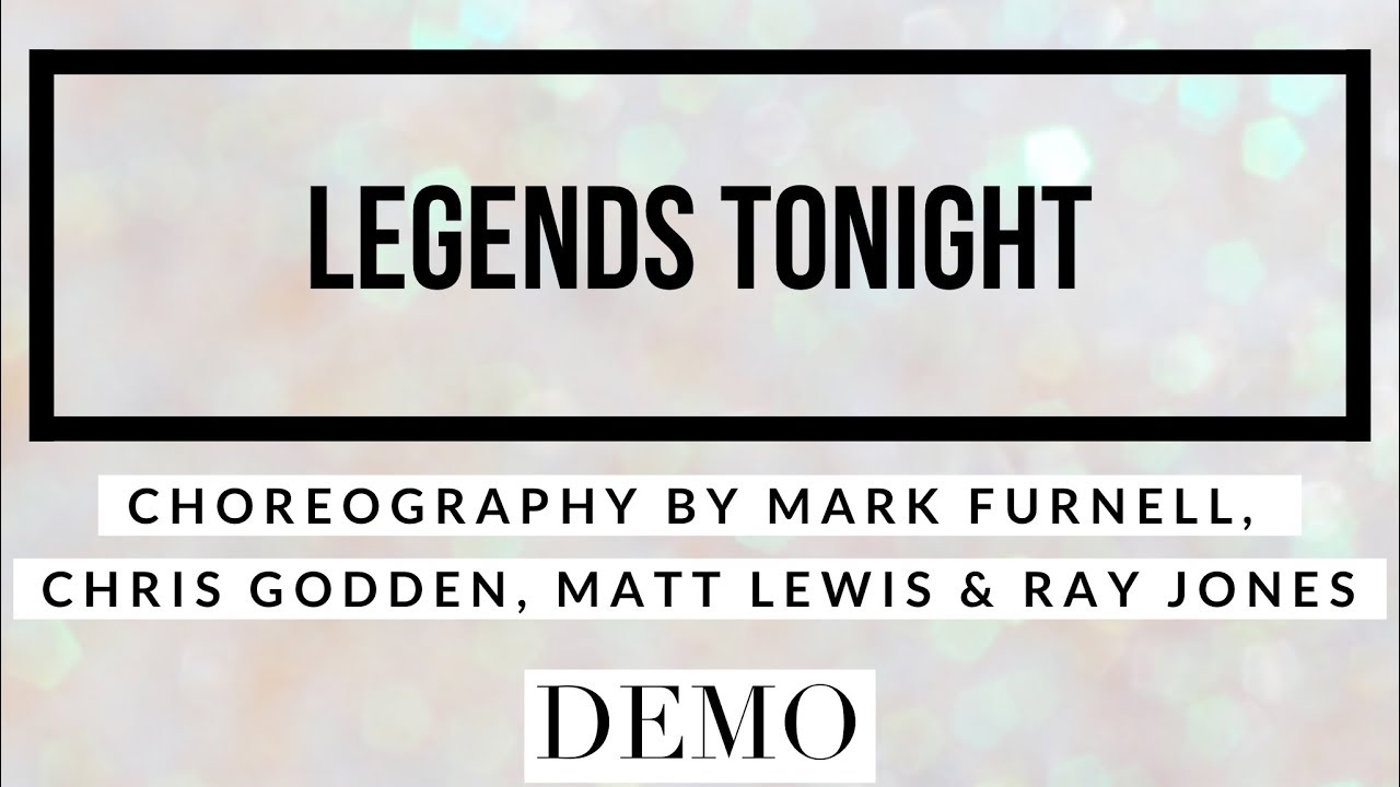 LEGENDS TONIGHT line dance demo, choreography by Mark Furnell, Chris ...