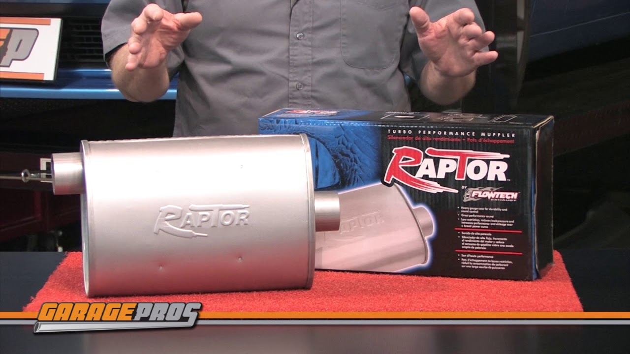 Flowtech Raptor Aluminized Steel Muffler F3150051 - YouTube