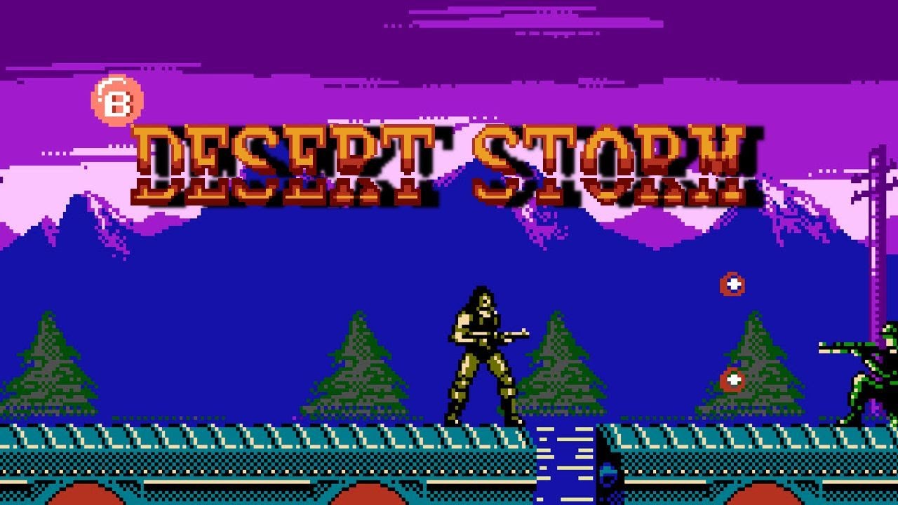 Desert Storm (NES) Playthrough longplay video game - YouTube