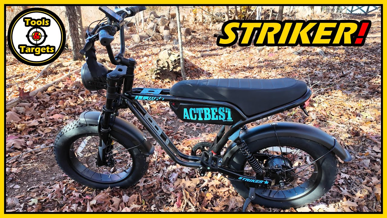 Thrills & A SPILL!...Actbest STRIKER E-Bike Ride & Review! - YouTube