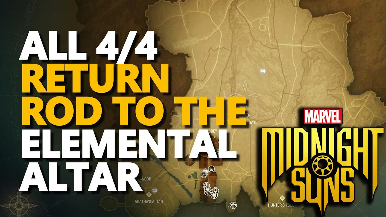 Return Rod to the Elemental Altar Marvel's Midnight Suns - YouTube