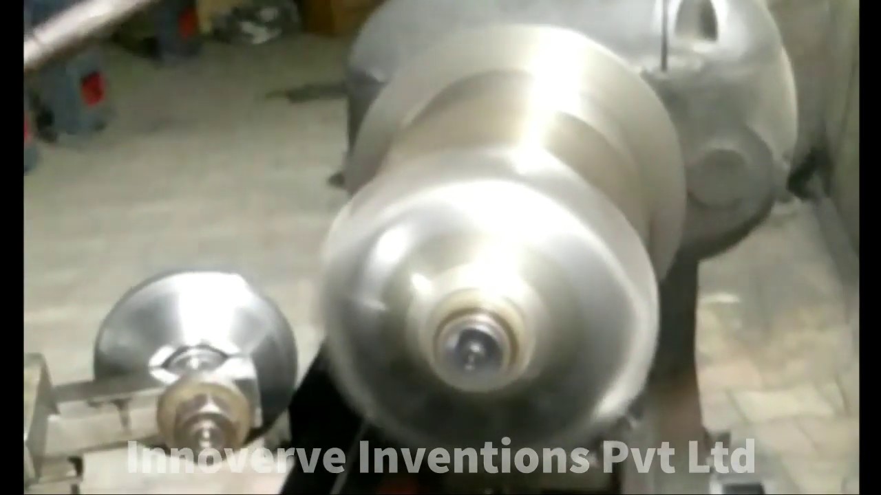 Mild Steel Circle to Cone Spinning - YouTube