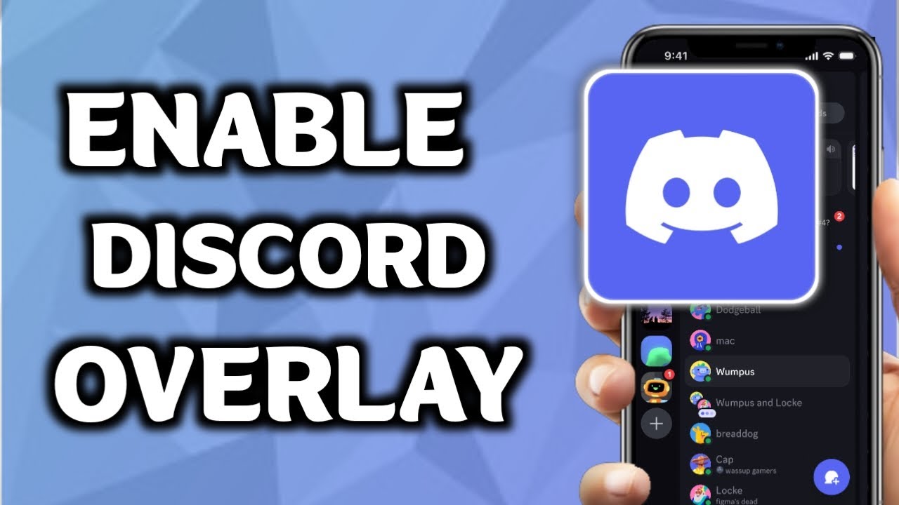 How to Enable Discord Overlay Over Game | OVERLAY discord Over other ...