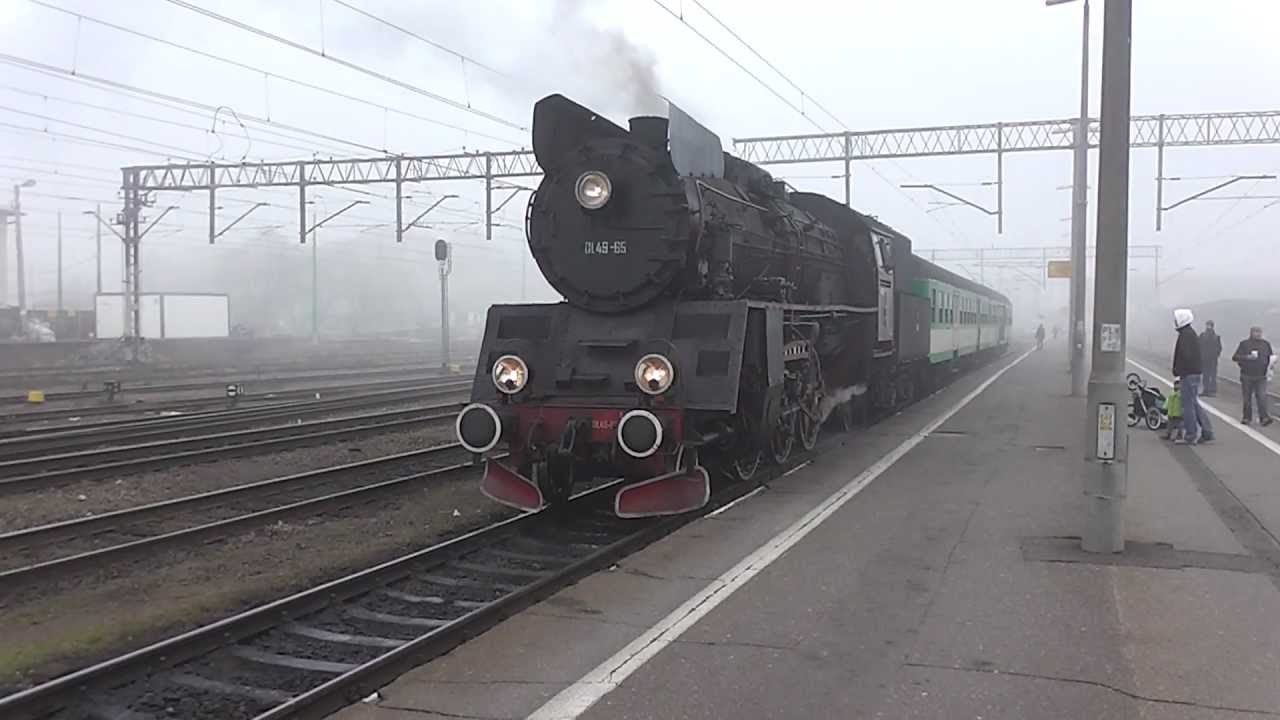 OL49-69 Polish Steam Locomotive Poznan Train to Wolsztyn - YouTube