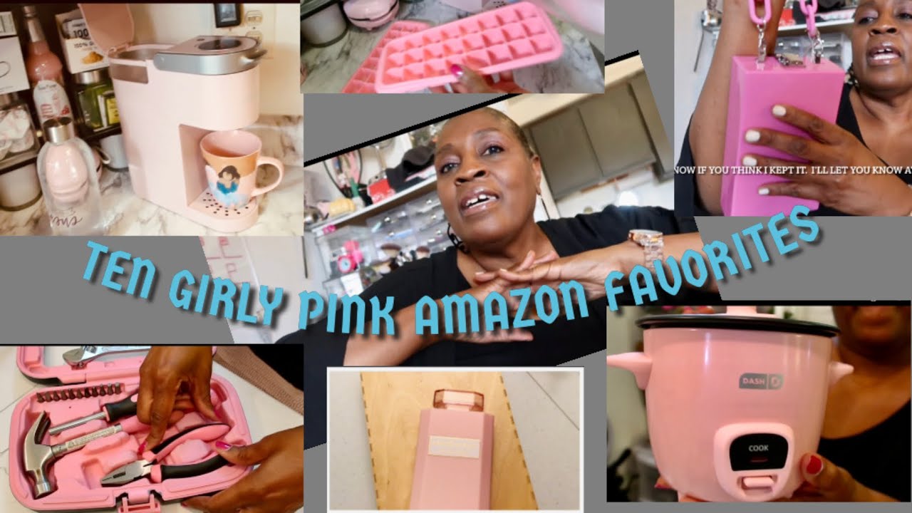 CURRENT AMAZON FAVORITES | TEN PINK GIRLY MUST HAVES - YouTube