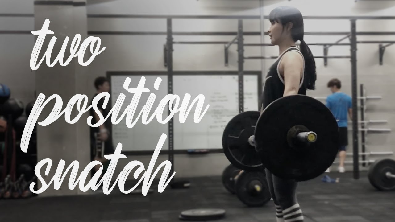 오늘은 스내치 연습이당 🏋🏻‍♀️ crossfit the snatch - YouTube
