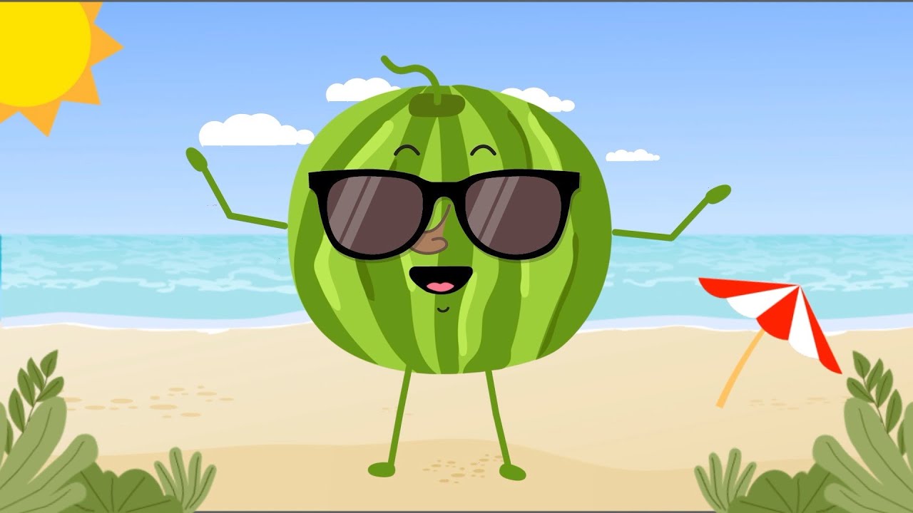 Karpuz Adam Şip Şap Şop - Karpuz Adam Sahilde - En Sevilen Çocuk ...
