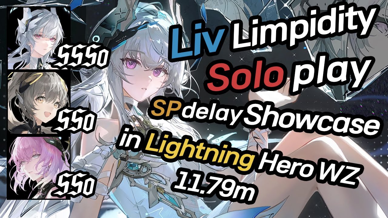 Liv Limpidity Solo SP delay Showcase in Lightning Hero WZ (11.79m) | Punishing Gray Raven - YouTube
