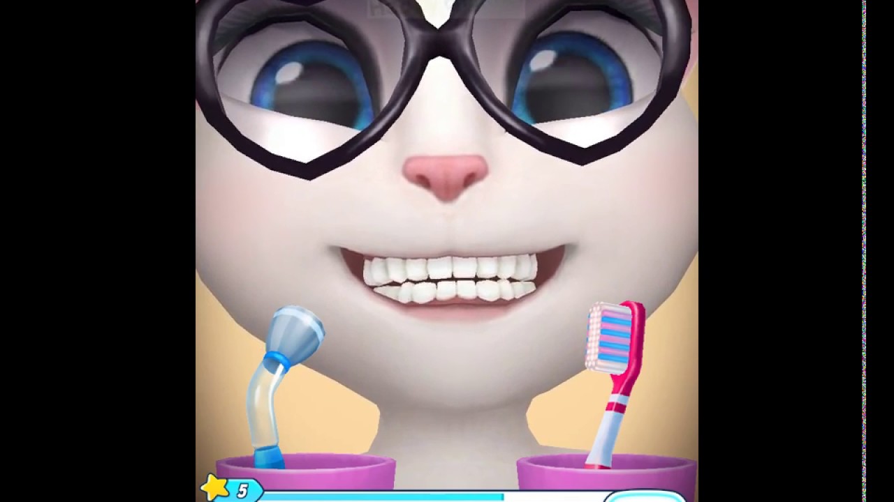 My Talking Angela on computer ( iphone, android, ipad ) Gameplay #2 ...