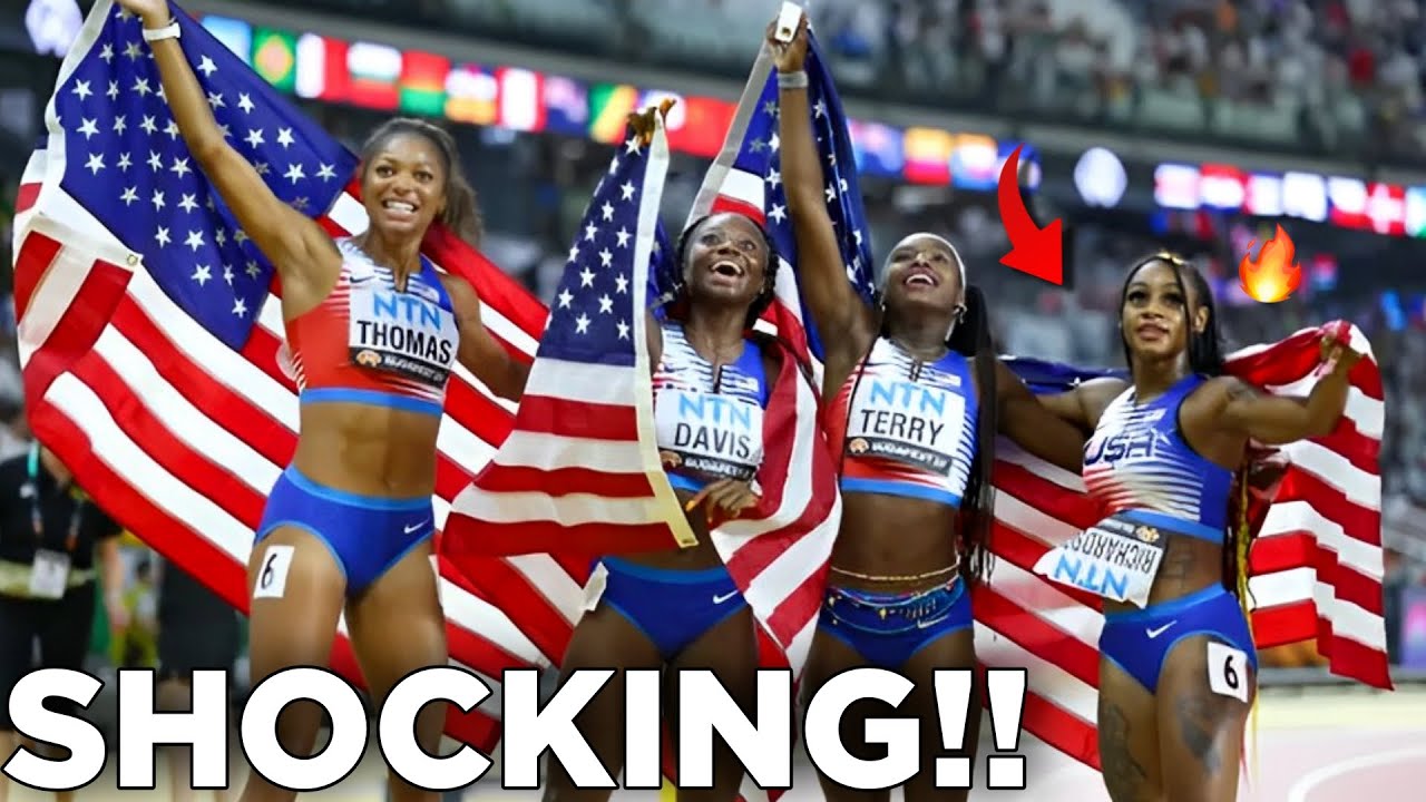 Sha Carri Richardson SHOCK The World With EPIC 4x100m Relay Gold Win At