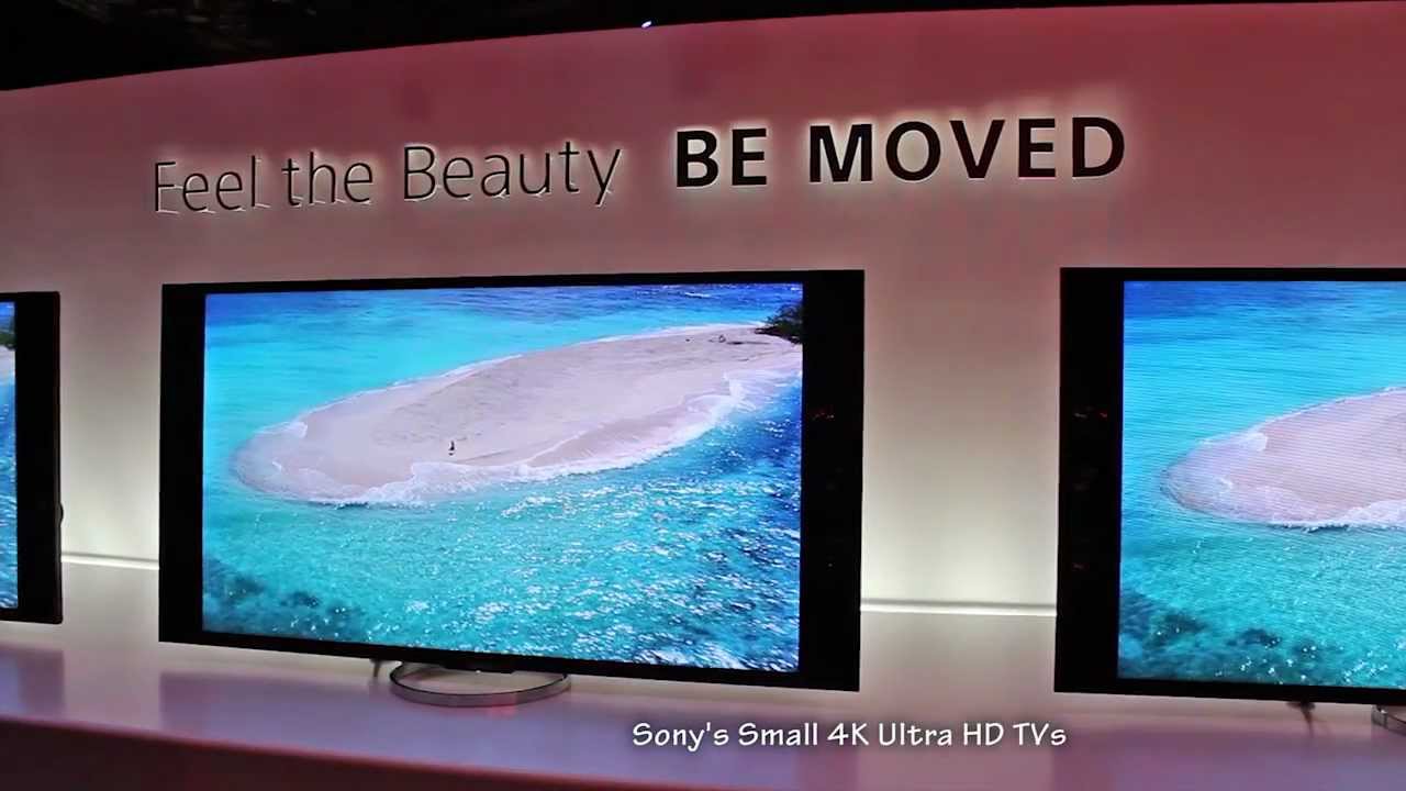 CES 2013 | Sony's Latest HDTV Technology | Triluminous TVs | 4K XBR TV ...
