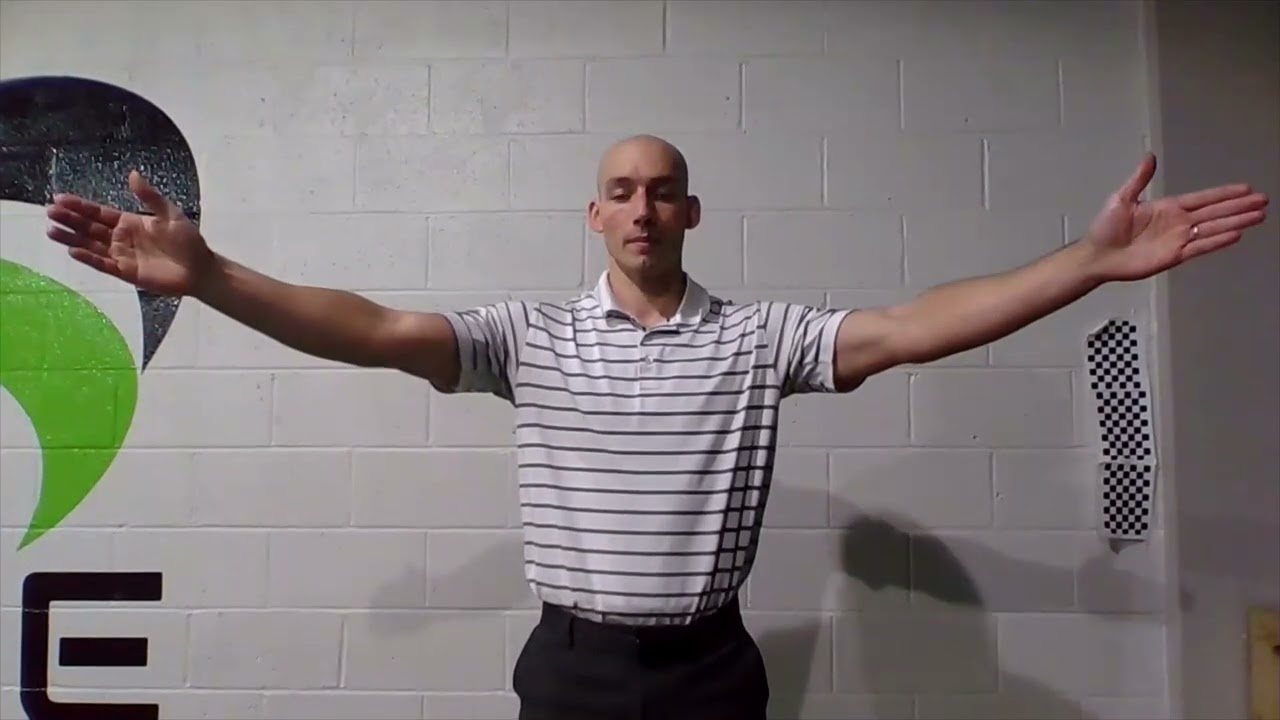 Standing Shoulder Scaption - YouTube