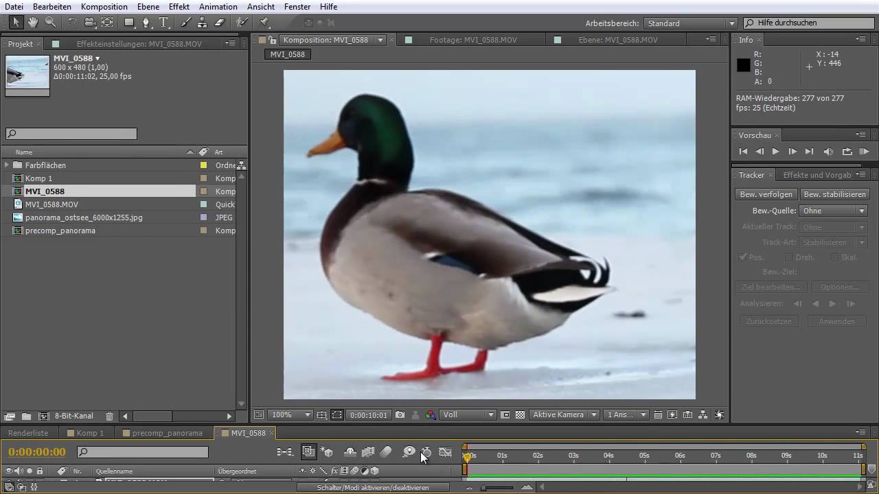 Trapcode Particular / Horizon Schneeszene Tutorial Teil 2/2 - YouTube