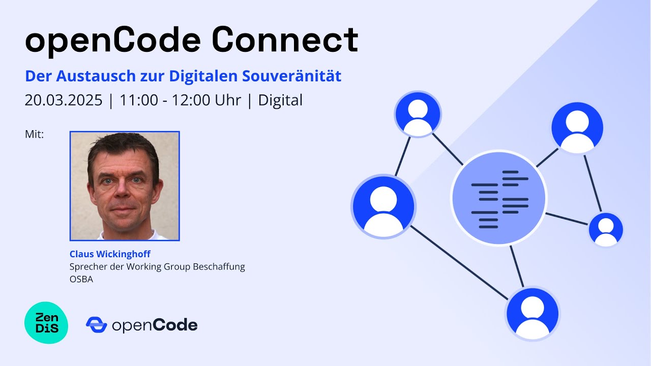 openCode Connect - März 2025 - YouTube