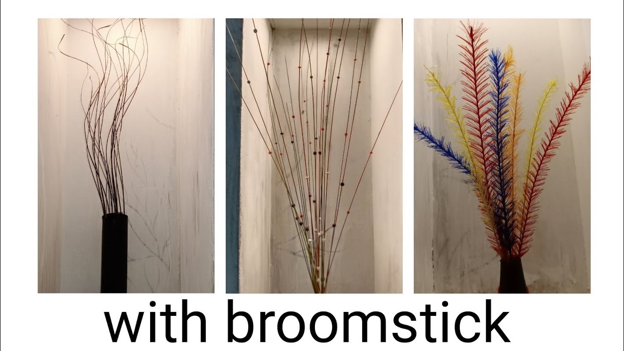 AWESOME..! 3 BROOM STICK CRAFTS / COCONUT LEAFS STICK CRAFTS / Handy ...