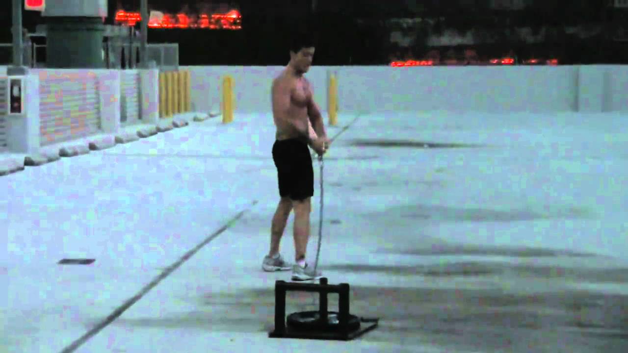 Marc Megna Fitness - Shoulder & Back Circuit w/Sled Work - YouTube