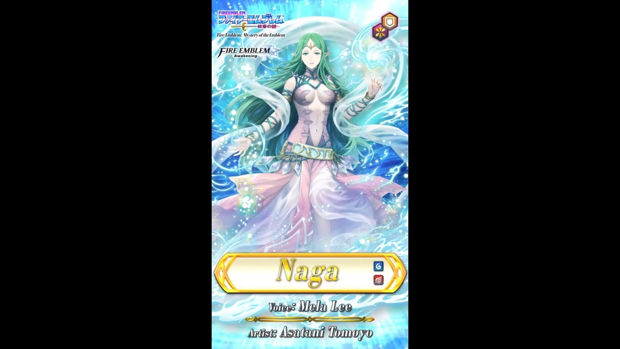 Fire Emblem: Heroes: Mythic Hero Battle: Naga: Dragon Divinity ...