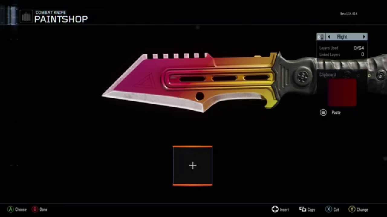 ( Fade CSGO ) Camo tutorial BO3 - YouTube