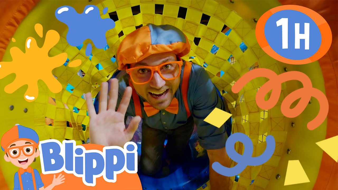 Blippi Explores The Playtorium | Learn Shapes and Colors | Kids TV Show ...