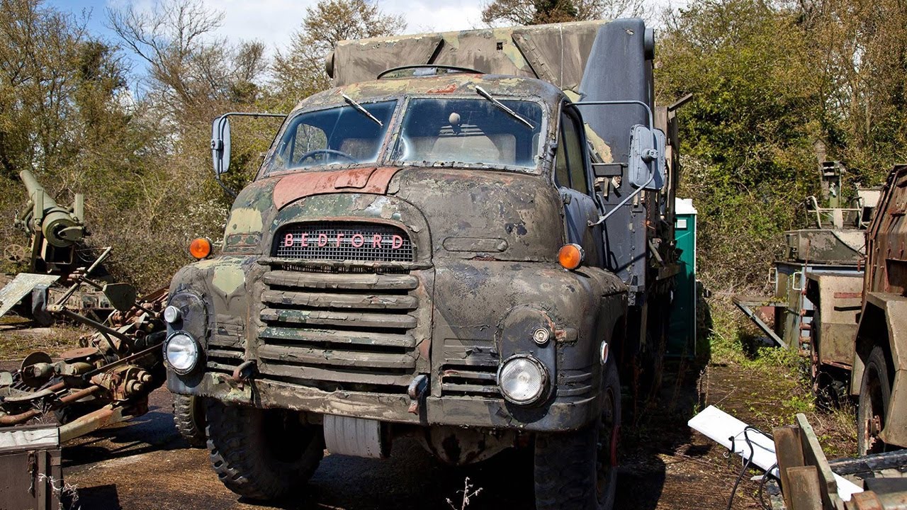 ABANDONED MILITARY VEHICLE GRAVEYARD FULL OF COLD WAR VEHICLES - URBAN ...