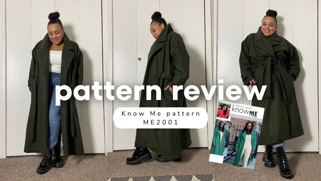 Know Me pattern ME2001 pattern review plus tips on sewing with wool ...