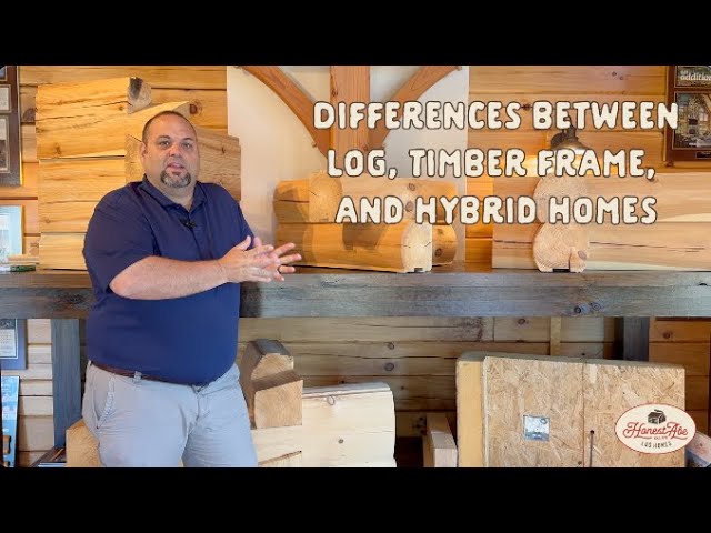Whats The Difference Between Log Homes And Timber Frame Homes