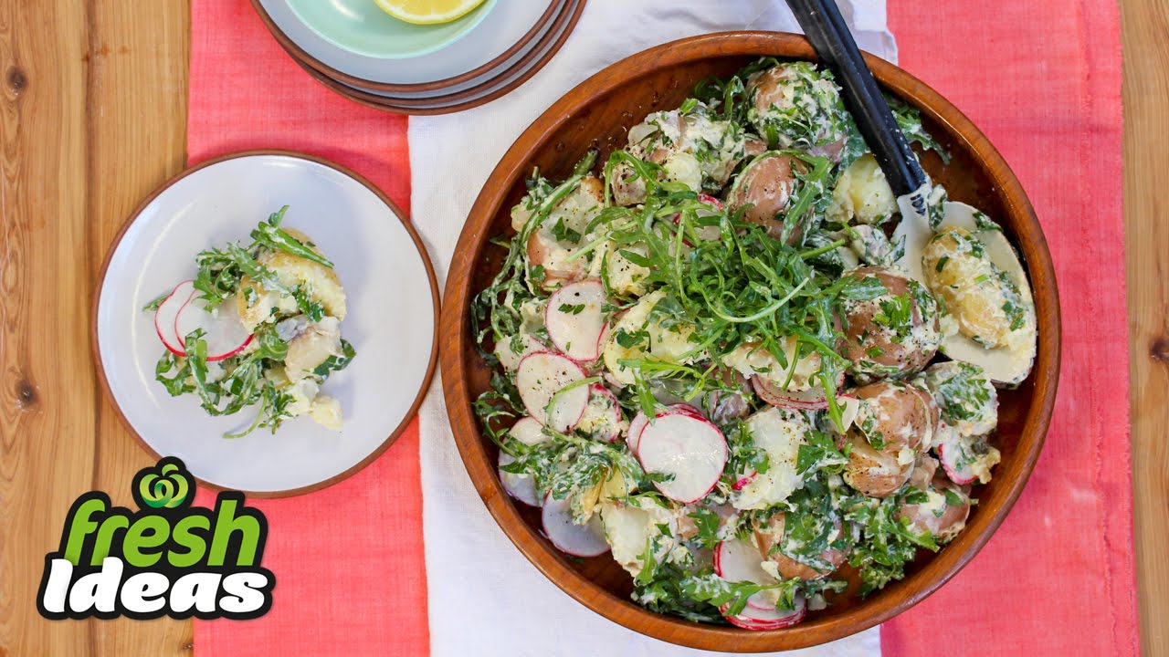 Potato Salad with Rocket - YouTube
