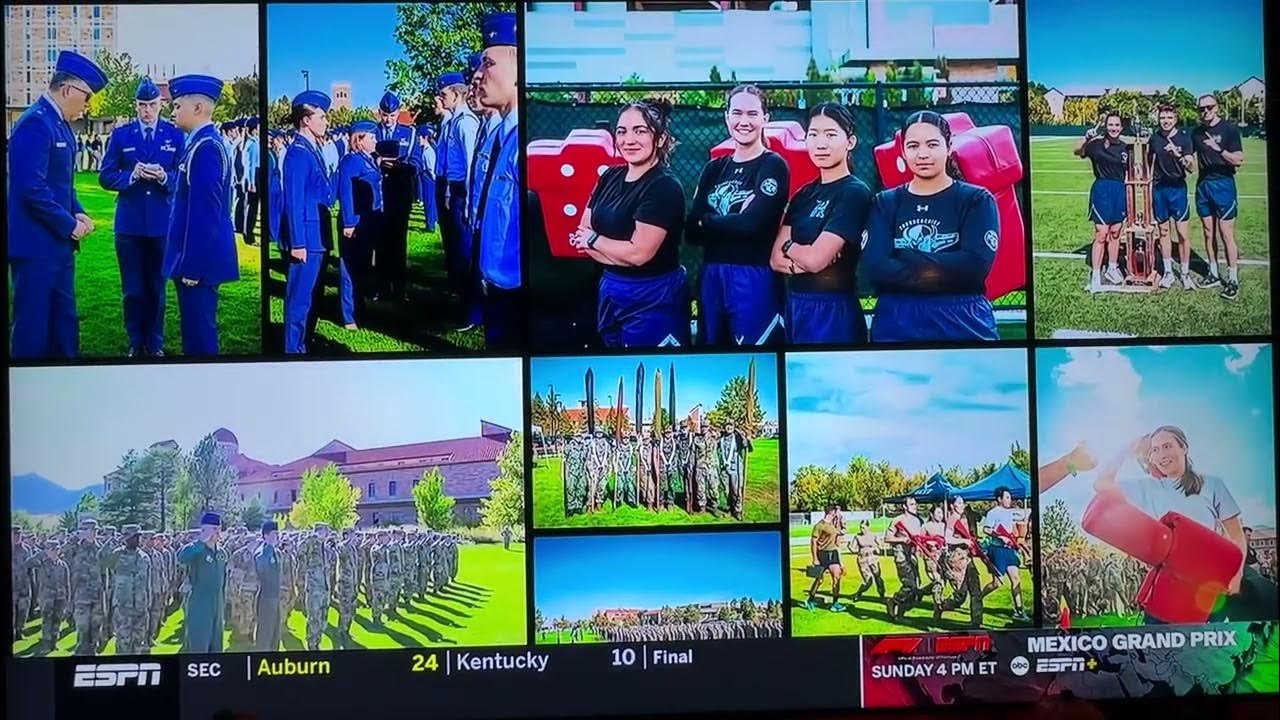 ESPN Recognizes CU’s ROTC Programs 10-26-2024 - YouTube