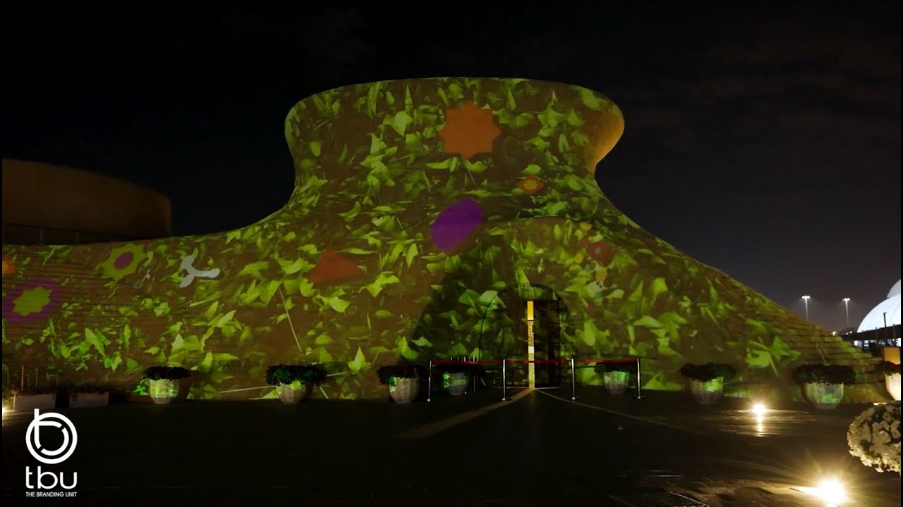 3D Mapping on Qatar Pavilion at EXPO 2023 Doha Qatar - YouTube