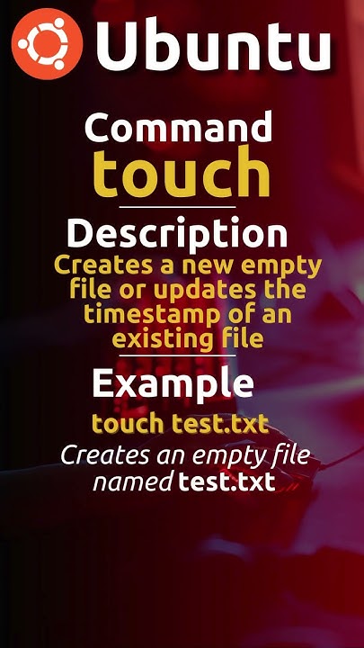 How to create a file in Ubuntu server - YouTube