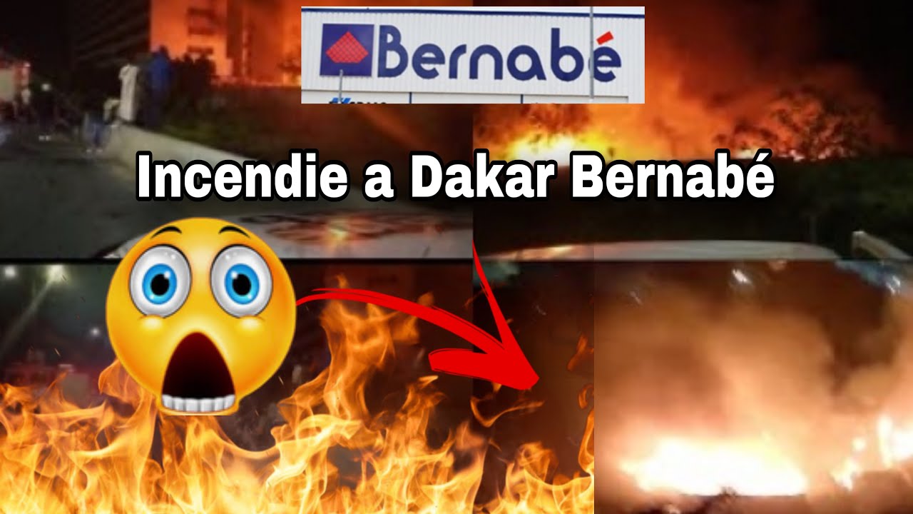 EN DIRECT DAKAR bernarbé route de Dakar en face 2stv incendie -( lake ...