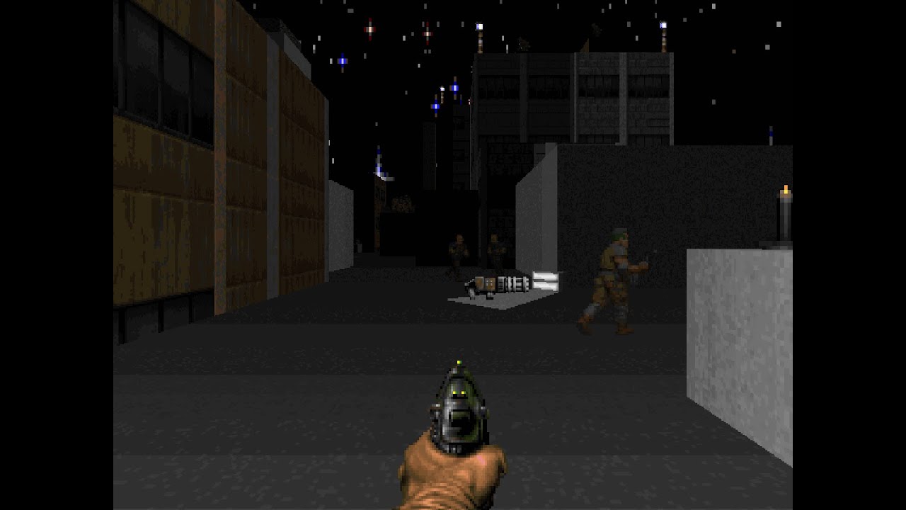 DOOM II - New Map - City Deathmatch - UV - First Try! - YouTube