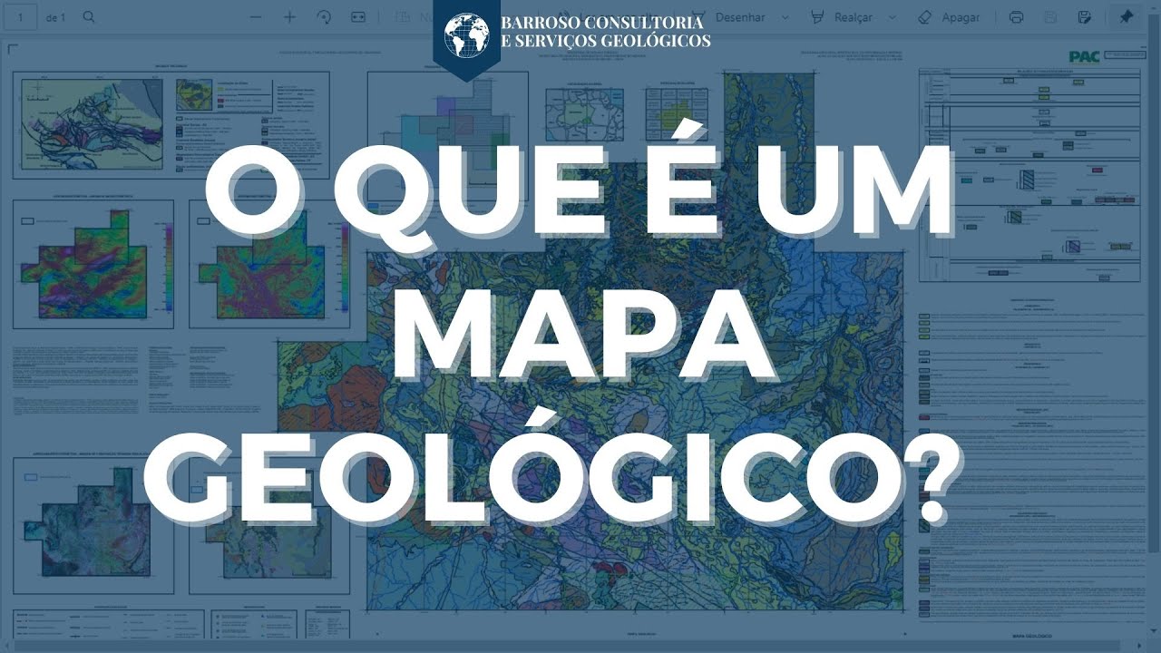 O QUE É UM MAPA GEOLÓGICO? - YouTube