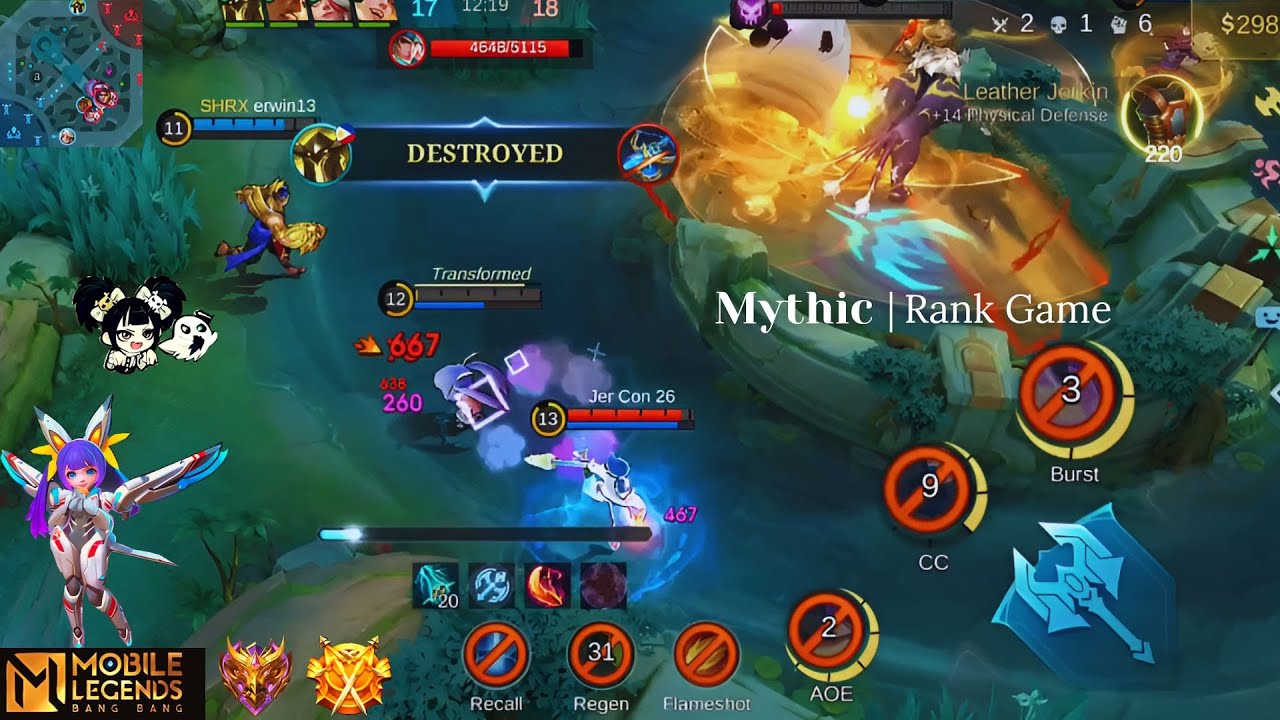 Part 35 | Mythic | Rank Game | MLBB Season 36 | Hero Nana - YouTube