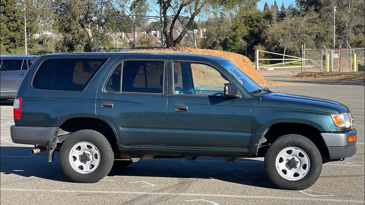 For Sale: 1997 Toyota 4Runner 4WD 4-Cyl 3RZ- RARE! (1-Owner) - YouTube