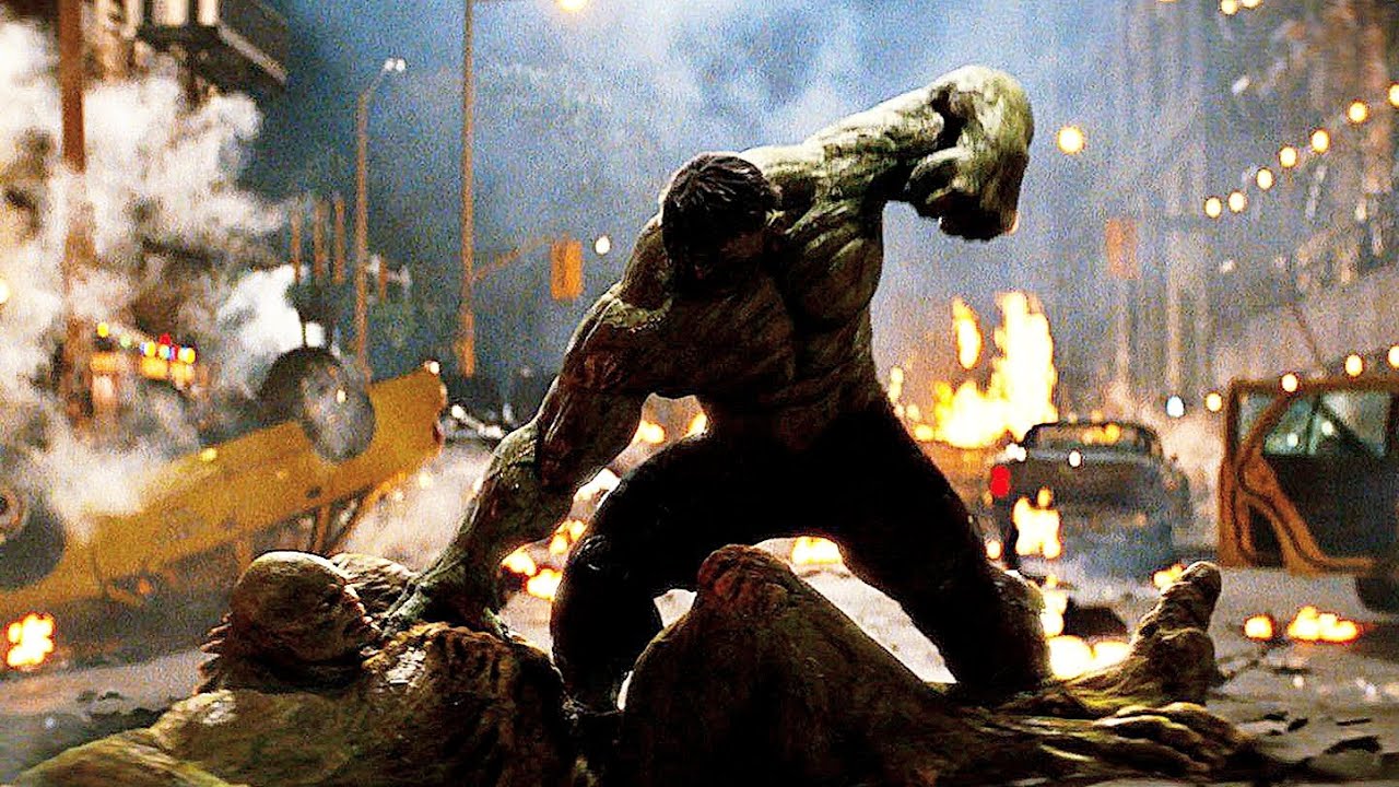 The Incredible Hulk (2008): Final Scene/Banner (Hulk) Vs. Blonsky ...