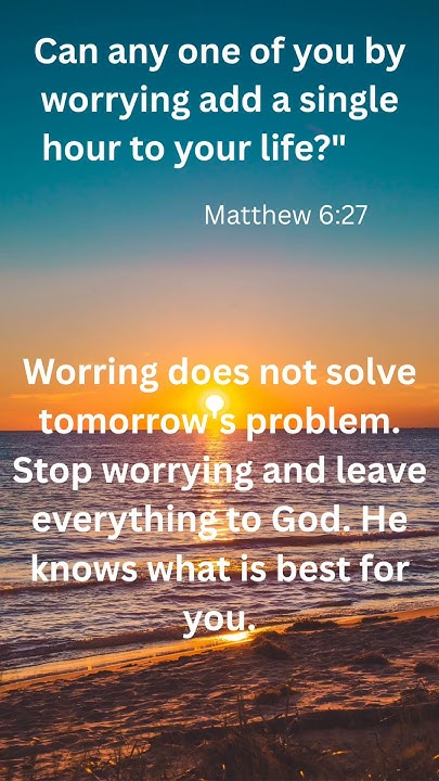 Leave everything to God - YouTube