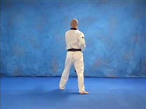POOMSAE Palgwe 1 (taekwondo) - YouTube