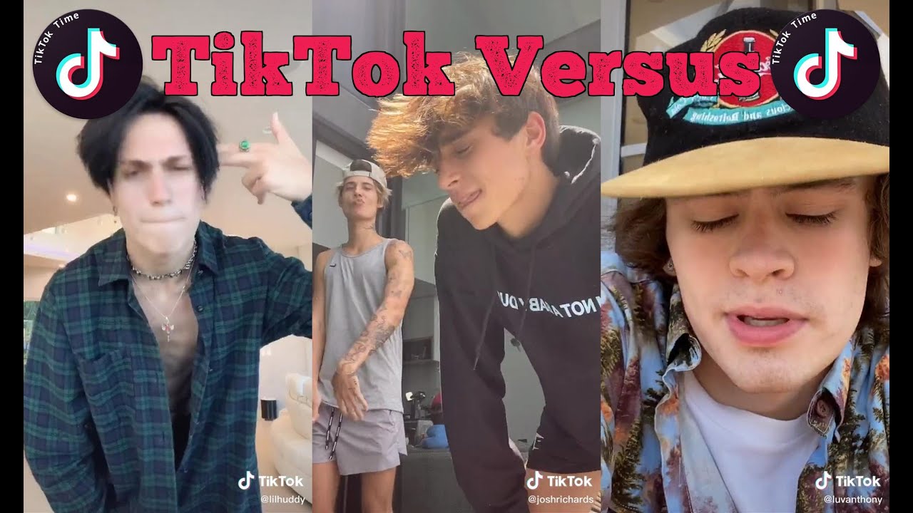Chase Hudson VS Josh Richards VS Anfony | 100% IN SYNC TIKTOK ...