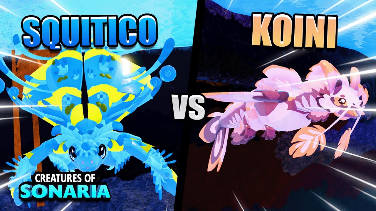 SQUITICO vs KOINI in CREATURES OF SONARIA - YouTube