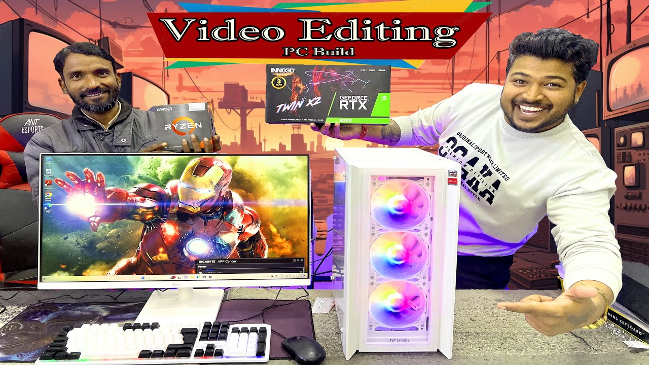 High level video Editing pc build RTX 3060 🔥| vijay enterprises dhanbad ...