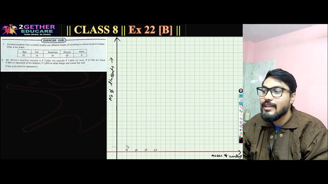 CLASS 8 || ICSE || EX: 22 [B] || CHAPTER 22: DATA HANDLING || ALL IN ...